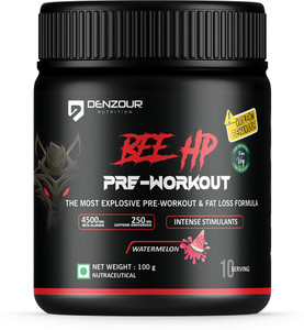 DENZOUR NUTRITION Bee-Hp Pre-Workout, Most Explosive Muscle Pump With ...