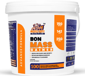 MUSCLEBOYZ NUTRITION Bon Mass Gainer High protein mass gainer 100 ...