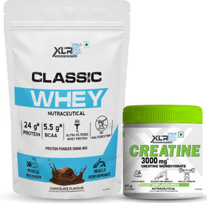 XLR8 Classic Whey , 24 g Protein, 5.5 BCAA, & Creatine Monohydrate ...