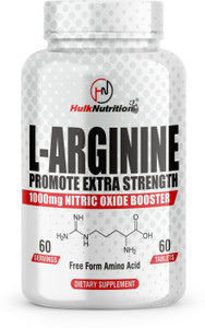 Hulk Nutrition Pure L-Arginine For Massive Muscle Pump, Improve ...