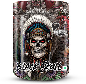 Muscle Weapon Black Skull Preworkout 200g 30 Servings Black Currant Pre ...