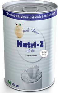 Nutri-Z Protein Powder for Men & Women with DHA, Weight Gainer & Boost ...