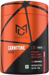 muscle curved Carnitine 3000mg (120gm Orange Flavor) Provide Energy ...