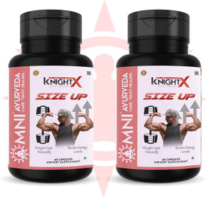 KnightX Big Body Muscles Weight Gainer Increase Capsule Muscle Weight ...