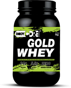 Body Core Science Gold Whey Green -1Kg Whey Protein Price in India ...
