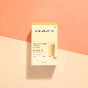 Oriflame WELLOSOPHY Nutrishake Natural Vanilla Flavour Protein Shake ...