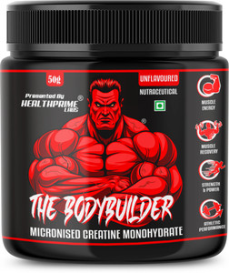 HEALTHPRIME LABS The Bodybuilder Micronized Creatine Monohydrate | Lab ...