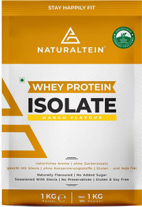 NaturalteinLNG 100% Natural Whey Protein Isolate Mango - 1 kg Whey ...