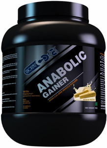 Body Core Science Anabolic Gainer-1 Kg (Kesar Pista) Weight Muscle Mass ...