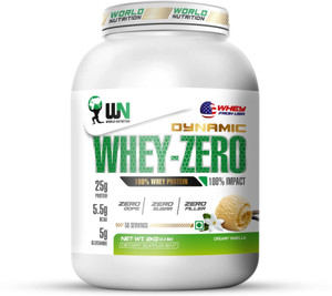 WORLD NUTRITION DYNAMIC WHEY-ZERO | 100% WHEY PROTEIN | BUILD LEAN ...
