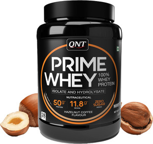 QNT Prime Whey, 100% Pure Whey Protein with whey Isolate for Lean ...