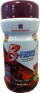 B-Protin Nutritional Supplement - 200 g (Chocolate) Protein Blends ...