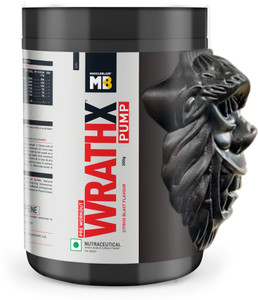 MUSCLEBLAZE Pre Workout WrathX PUMP with Nitrosigine & L-Citrulline Pre ...
