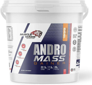 Muscle Garage ANDRO MASS GAINER 5KG Weight Gainers/Mass Gainers Price ...