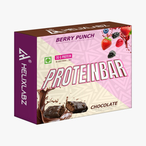 HELIXLABZ 20g high protein & fiber /Berry Punch & Chocolate Flavour ...