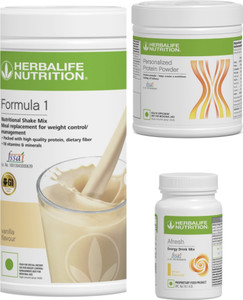 HERBALIFE F1 SHAKE Vanilla , PP Powder 200 G , Afresh - Lemon Protein ...