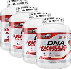Muscle Garage DNA ANABOLIC MASS GAINER 1 KG PACK OF 4 Weight Gainers ...