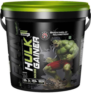 bodyholic Nutrition HULK MASS GAINER Weight Gainers/Mass Gainers Price ...
