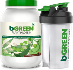 bGreen by HealthKart Vegan Plant Protein Powder, 25 g Protein with ...