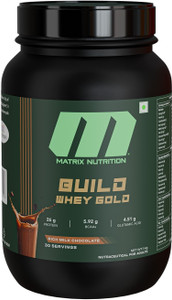 MATRIX NUTRITION Build Whey Gold Protein Powder For Muscle Growth ...