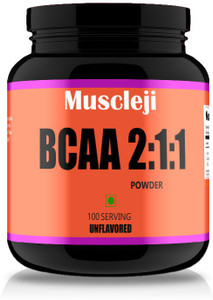 MuscleJi BCAA 2-1-1 - Powder - 500gm BCAA Price in India - Buy MuscleJi ...