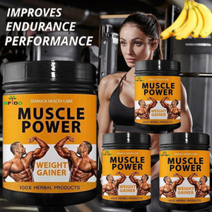 Zemaica Healthcare Muscle Power, Whey Protein, Gain Body Weight, Banana ...