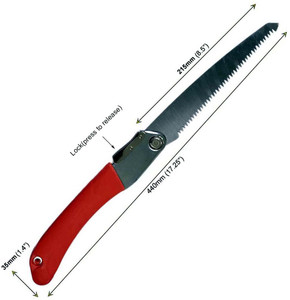 2fortheroad 111078 Folding Pruner Tree Branch Wood Hand Saw Cutter 17 ...