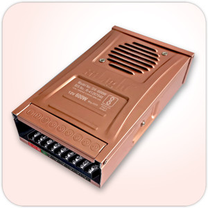 Hilight Rainproof 12V 600W (50Amp) DC Power Supply for LED Strip Light ...