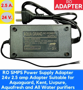 BALRAMA 24v 2.5amp RO SMPS Power 18000 L RO + UV + UF Water Purifier ...