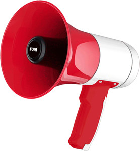FXI Megaphone Speaker, USB Memory Card Input For Announcing Talk Record ...