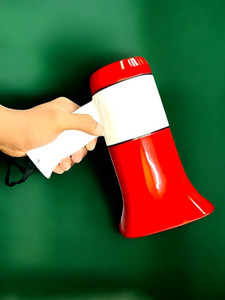 3BAAN A268Handheld Megaphone with LED Light USB & TF Card Support USB ...
