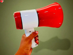 3BAAN X10 (HANDHELD RECHARGEABLE MEGAPHONE) with Recording, BLUETOOTH ...