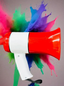 3BAAN Megaphone Rechargeable With Recording, Bluetooth A108 Handheld ...