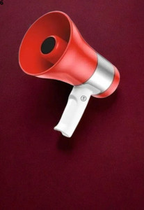 Sagaft A77 Mic 11 (HANDHELD RECHARGEABLE MEGAPHONE) with Recording ...