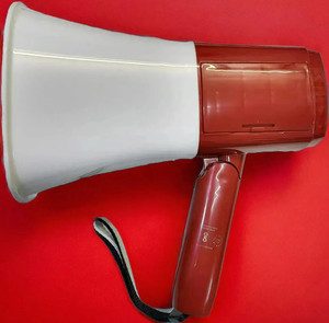 3BAAN A543 Mic14 HANDHELD RECHARGEABLE MEGAPHONE) with Recording A543 ...
