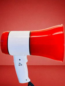 Sagaft X458 (HANDHELD RECHARGEABLE MEGAPHONE) with Recording, BLUETOOTH ...