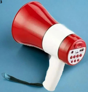 Bydye A676 Wireless Loudspeaker for Announcement Bluetooth Rechargeable ...