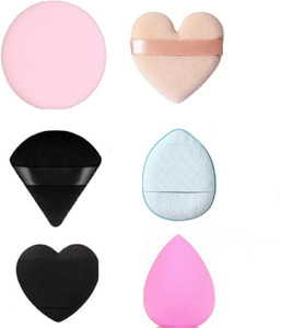 Gonegal Makeup Triangle Sponge Blender With Finger Puff, Soft Sponge ...