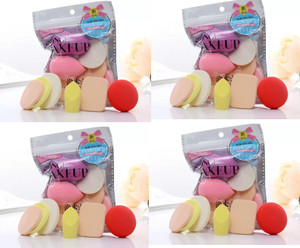 Fleeto WASHABLE MAKEUP BLENDER PUFF PACKET(4 pack) - Price in India ...