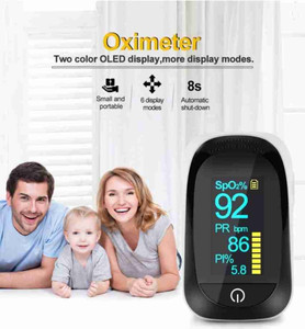 kiaan enterprises A2 OLED Fingertip, SpO2 Waveform Perfusion Index ...