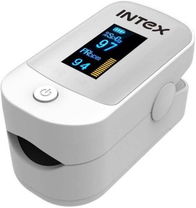Intex Oxisure IT-OX02 Oxygen Saturation Monitor, Heart Rate and SpO2 ...