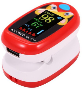 ACU-CHECK Kids Digital Rechargeable Handheld Oximiter Finger Fingertip ...