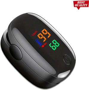 CRETO SMH-01 Oximeter Fingertip, Blood Oxygen Saturation Monitor- Pulse ...