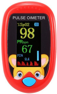 ACU-CHECK Kids Oximeter Medical Finger Pulse Oximeter Pediatric Blood ...