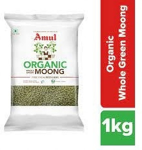 Amul Organic Moong Dal (Whole) Price in India - Buy Amul Organic Moong ...