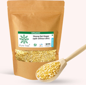 Pure Tree Organic Yellow Moong Dal (Split) (Moong dal mogar) Price in ...