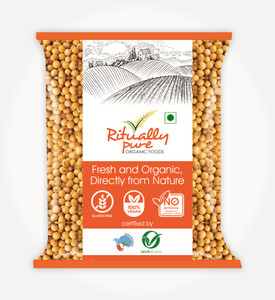 Ritually Pure Organic Soya Bean (Whole) (Soya Dana) Price in India ...