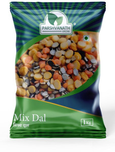 PARSHVANATH GREENS Organic Mix Dal (Split) (Mix Dal (Toor, Masoor, Urad ...