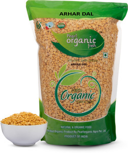 Pearl Organic Fresh Toor/Arhar Dal (Whole) Price in India - Buy Pearl ...