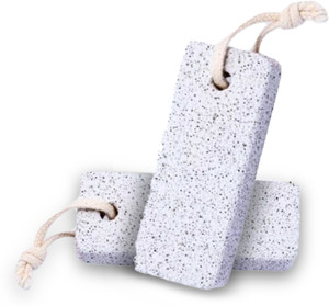 Organic B Rectangular Sole Revive Pumice Stone for Gentle Exfoliation ...